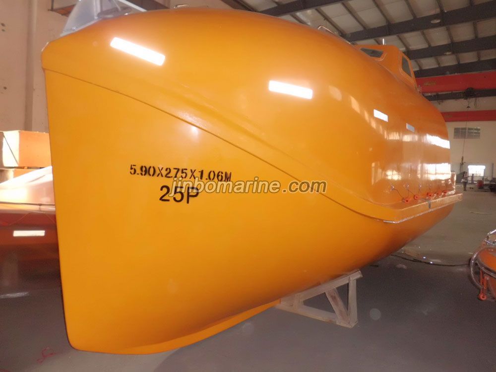 SOLAS Approval GRP Free Fall Lifeboat, Buy Life boat & Rescue Boat from ...